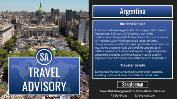 A 24-hour nationwide strike expected to cause travel disruptions in ...