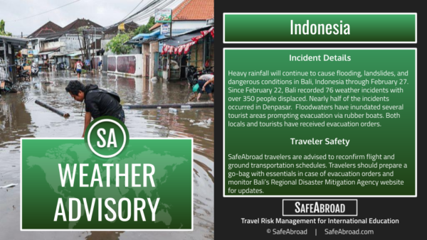 Heavy rainfall will continue to cause flooding, landslides, and ...